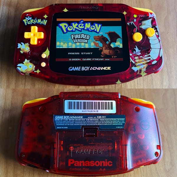 Custom Game Boy Advance SP Blastoise Shell - Etsy