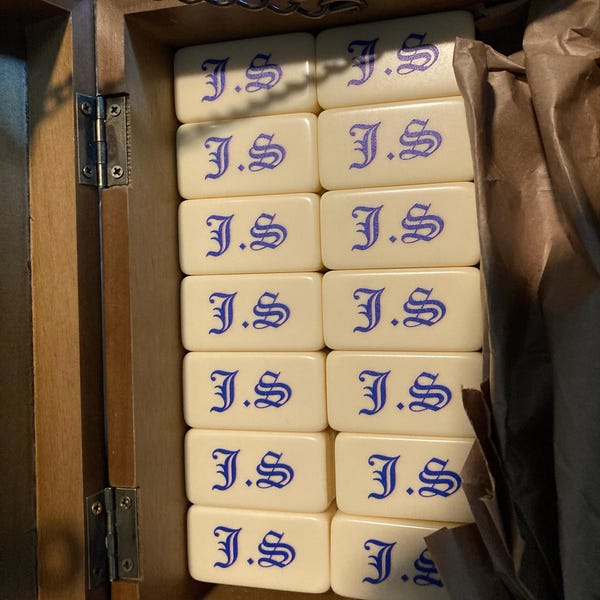 Personalized Large 4-player Shut the Box - Etsy