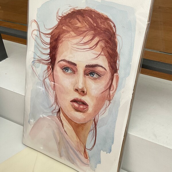 Original Landscape Painting Nature Art Watercolor Painting Original ...