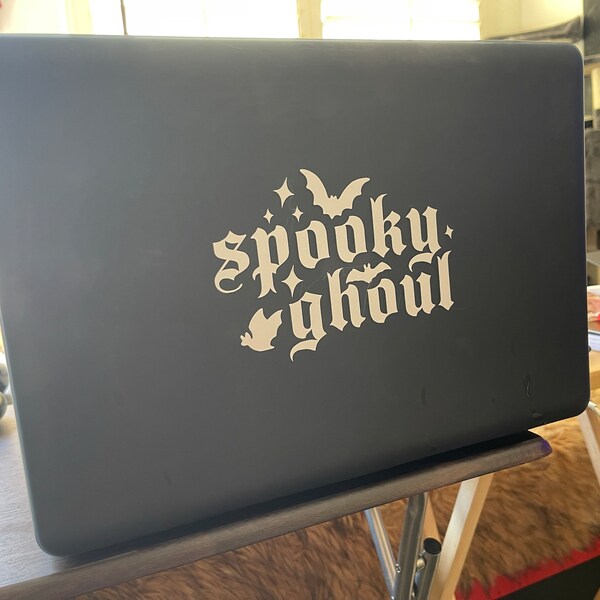 Spooky Ghoul Spooky Babe, Spooky Decal, Goth Car Accessories, Spooky ...