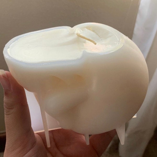 LET'S RESIN Silicone Skull Molds, 3D Large Skull Shape Molds for Epoxy ...