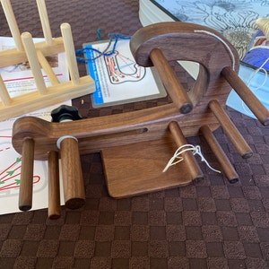 Loom-the Fiddle Inkle SUPER Tiny Small Travel Sized Weaving - Etsy