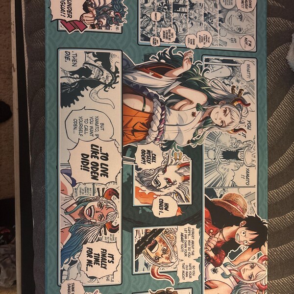 Playmat Jewelry Bonney Bonny - With Zones Playmat Game Mat TCG Cute ...