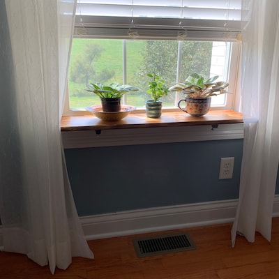 Plant Shelf for Window Sill Window Sill Shelf Farmhouse Decor Plant ...