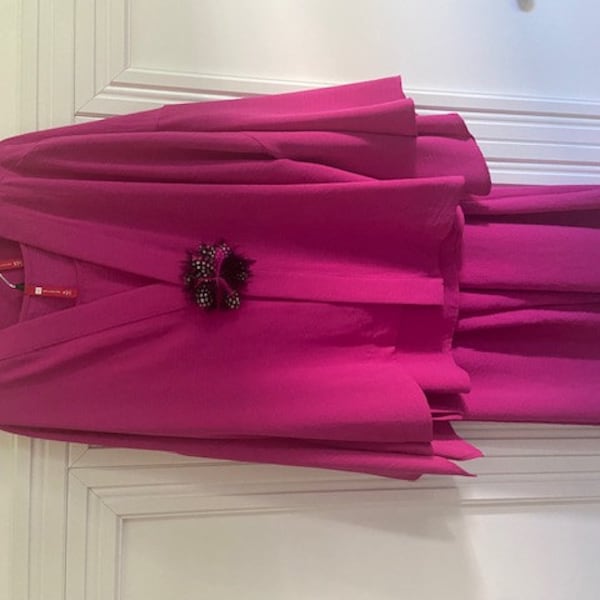 Magnetic Hold Feather Flower Pin,feather Flower Brooch 6-7 Large Black ...