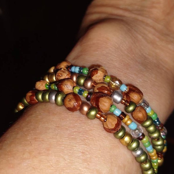 Navajo Ghost Bead Necklace, Protection Jewelry From Evil Spirits and ...