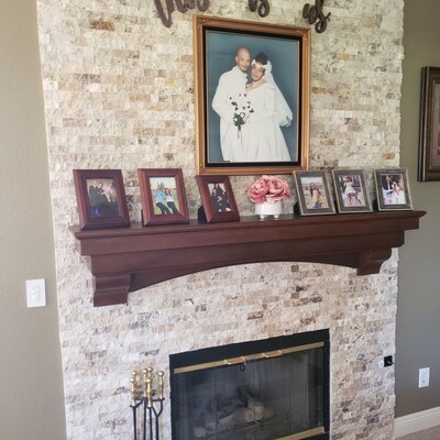 Police Officer Thin Blue Line Wooden Badge Number Decor - Etsy