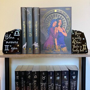 Pre Order Obsidian Bookends Book Quote Bookends Throne - Etsy