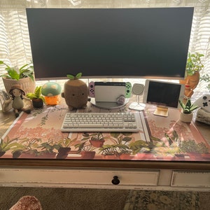 Keyboard Mat Gothic Computer Mat Gothic Keyboard Pad Cute - Etsy