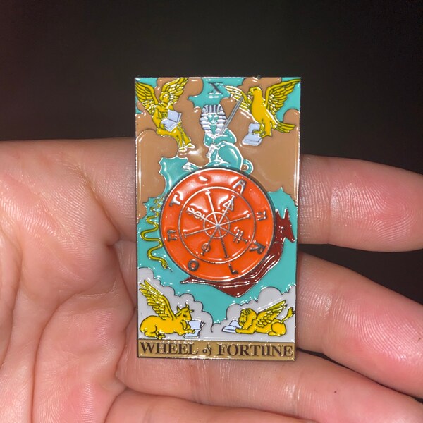 Wheel of Fortune Pin - Etsy