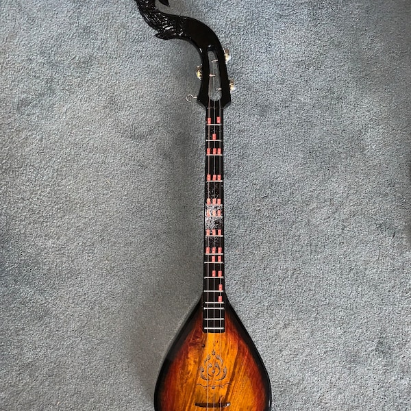 Isarn Acoustic Traditional Thai Phin (isan Lute) – 3-string Handmade ...