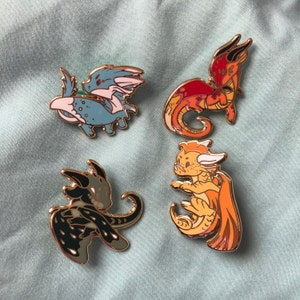 Phoenix Pin - Etsy
