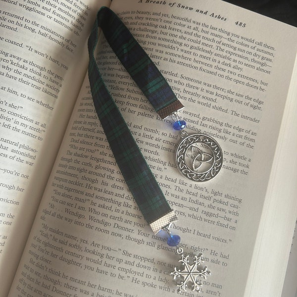 SCOTTISH THISTLE BOOKMARK, Highlander Flower Pride Book Mark Outlander ...