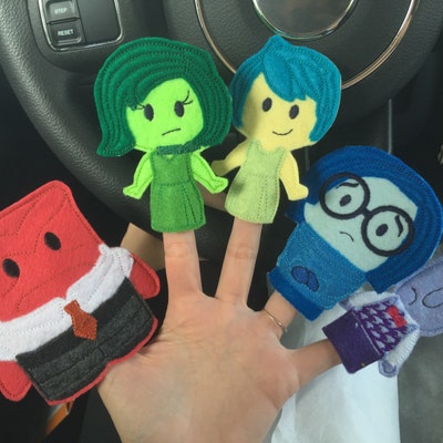 Set of 4 Finger Puppets and Rocket Inspired by Einstein Friends Show - Etsy