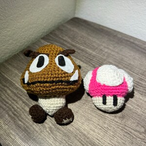 CROCHET PATTERN BUNDLE Goomba & Mario Bros Mushrooms Pdf File English ...