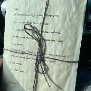 Cardan's Letters to Jude - Etsy