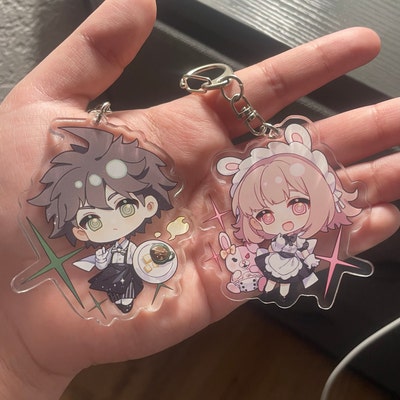 Set of 2pcs LINK CLICK Accessories Acrylic Keychain Charm - Etsy