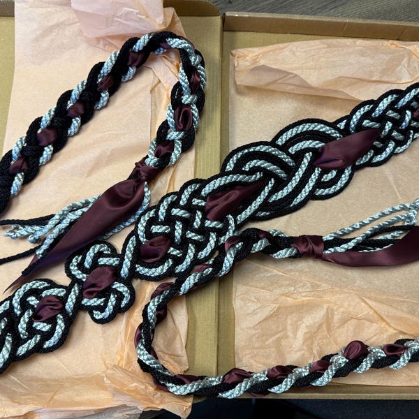 Handfasting Cord - Infinity Tie Treasure Knot With Cotton and Lace ...