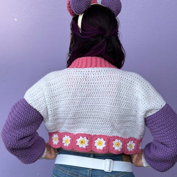 The Ripple Cardigan Crochet Pattern PDF - WMM - Etsy