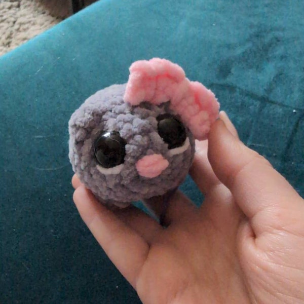 Cute Crochet Raven Crow Cuddly Toy Goth Plushie Gift for Kids, Adults ...