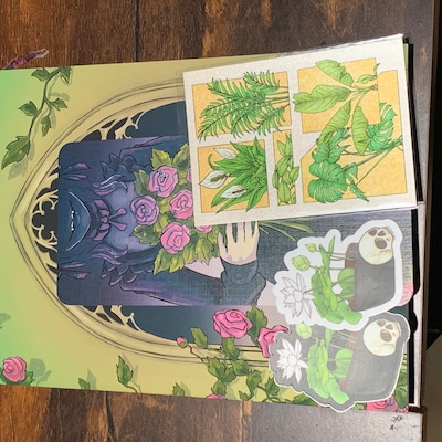 Botanical Horror Fiction Zine - Etsy