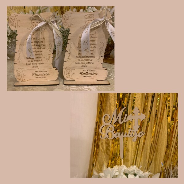 Ilmcp02 - MEMORY TABLE CENTERPIECE, Laser Cut and Custom Engraved - Etsy