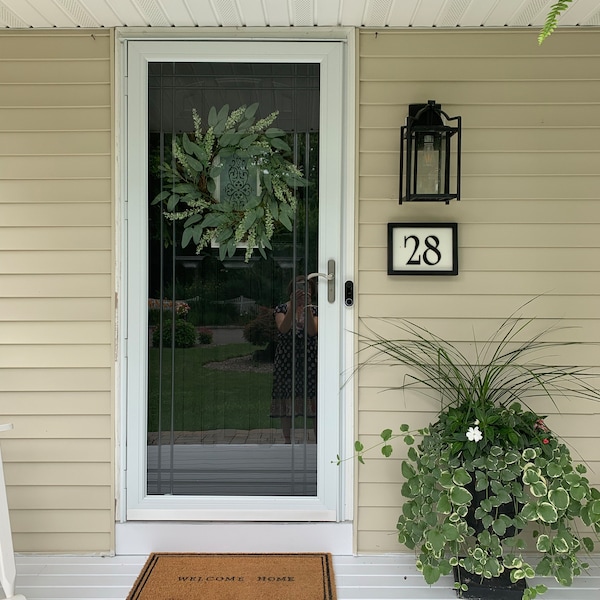 Farmhouse Style House Number Sign, House Number Sign,number Sign ...