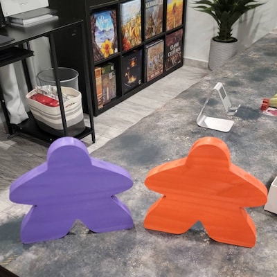 Giant Wooden Meeple for Board Game Lovers Ready to Paint - Etsy