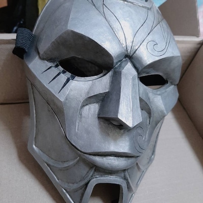 Jhin Mask League of Legends - Etsy