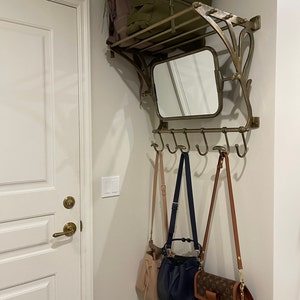 WARDROBE Old Style Train Rack Coat Hanger Old Metal Finish - Etsy