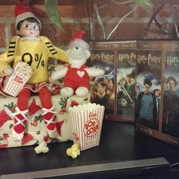 Popcorn Elf Costume, Christmas Shelf, Holiday Elf, Movie Night, Fun ...