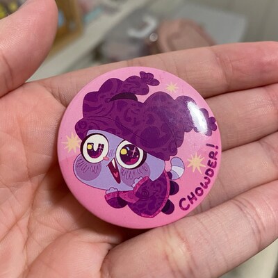Chowder INSPIRED Cute Button Badge - Etsy