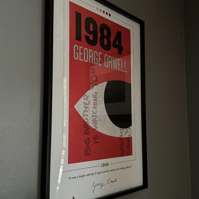 George Orwell Quote Wall Art the Best Books 1984 Quote Poster, Quote ...