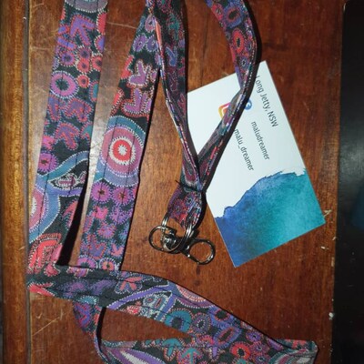 Indigenous Lanyard L Indigenous Designs L Hand Made by Proud Wiradjuri ...