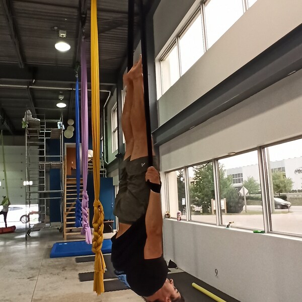 Aerial Straps Heavy Duty White 404 Mm, for Aerial Acrobatics, Circus ...