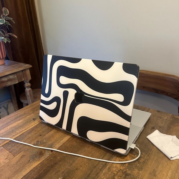 Light Pink Cute Wave MacBook Case Cover for New MacBook Pro 13 14 15 16 ...