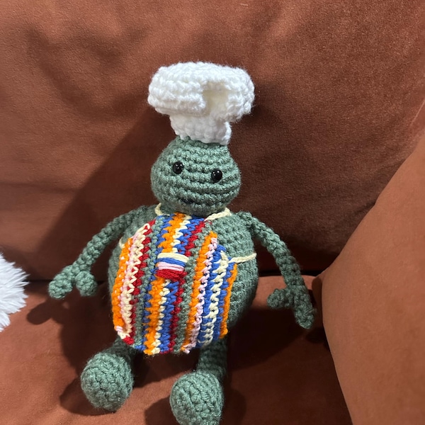 Tiny Chef Crochet Pattern PDF | ENGLISH | Amigurumi | Toy | Handmade ...