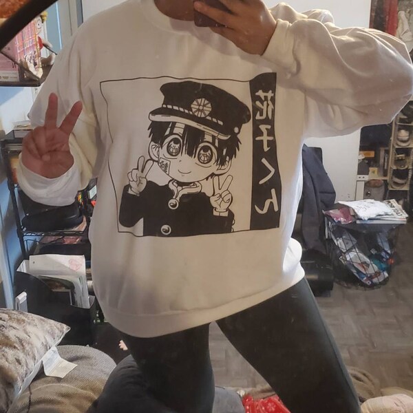 Unisex Hanako Kun Sweatshirt, Toilet Bound Sweatshirt, Hanako ...