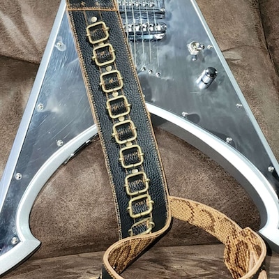 Snake Guitar Strap - Etsy