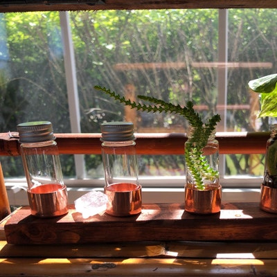 Copper Propagation Station Vessel Flower Buds Vase - Etsy