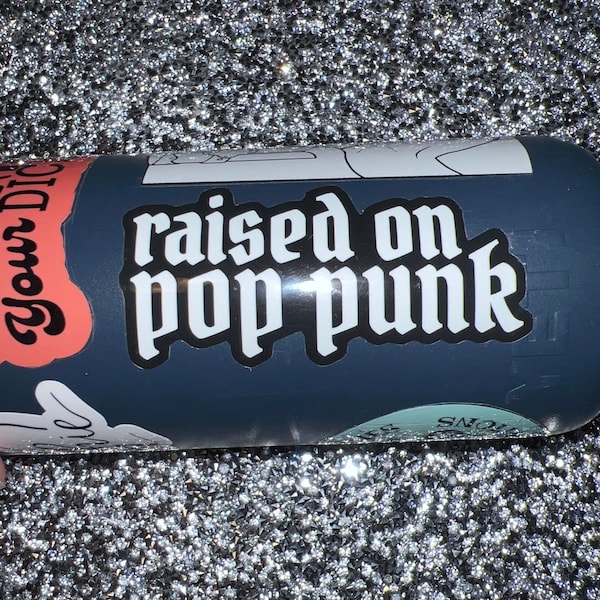 Raised on Pop Punk Sticker, Pop Punk Stickers, Pop Punk Art, Vinyl ...