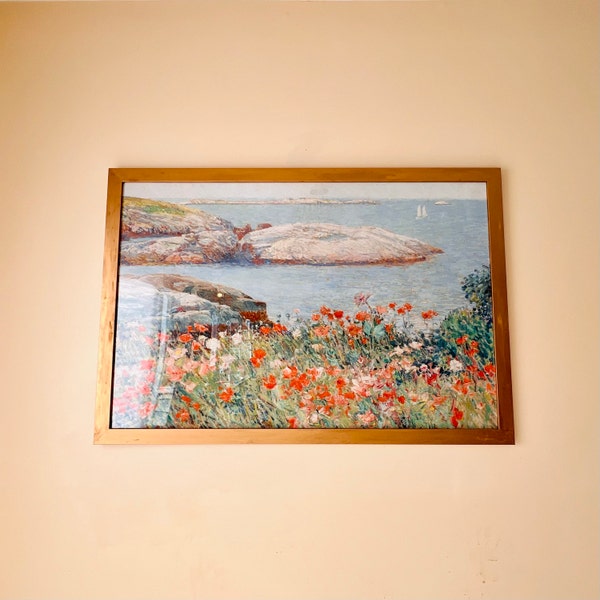 Frame TV Art | Floral Print | Floral Textured TV Print | Woven ...