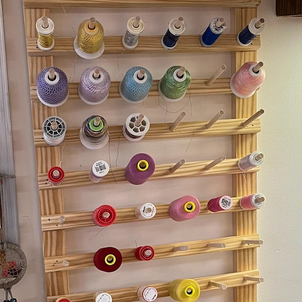 180 Spool Thread Rack 2 Inch Spacing-thread Organization, Thread ...