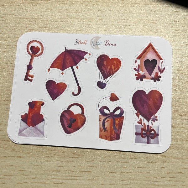 Bookworm Retro Stickers Sheet Bujo Stickers, Planner Stickers, Bullet ...