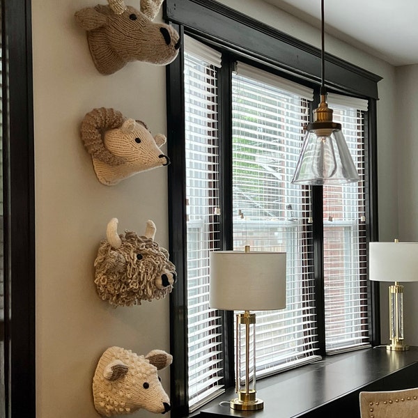 Highland Cow Head - Digital PDF Knitting Pattern - Etsy