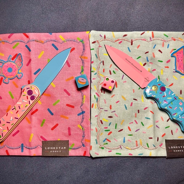 Blue Sprinkles Microfiber EDC Hank - Etsy