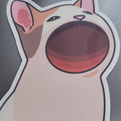 Pop Cat Stickers - Etsy