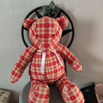 Memory Bear Pattern Simplicity A2115 Pattern Plush Sewing Pattern ...