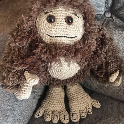 PDF Pattern: Bigfoot Amigurumi crochet Pattern Only, Not Actual Doll ...
