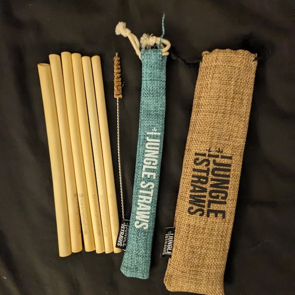 Engraved Bamboo Straws in Bulk • Personalised Reusable Straws ...